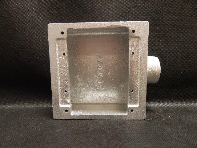 Pyle National F-302-FD 2 Gang Deep FS Box w/ 1 1 " Hub Malleable Iron ...